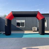 China inflatable halloween pumpkin christmas red bull ball letter wedding race event entry polyester arches with supports air blower for sale