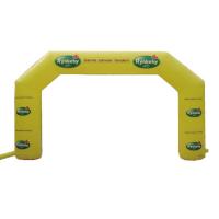 China Outdoor Sports Race Trade Show Advertising Inflatable Arch Gate Event Start Finish Arch Inflatable for sale