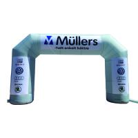 China factory wholesale price Customized Logo events marathon start finish line inflatable arch for sale
