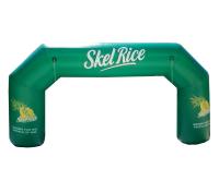 China factory wholesale price Customized Logo events marathon start finish line inflatable arch for sale