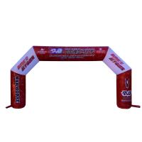 China Custom Logo size waterproof start welcome finish gate  inflatable  misting Arch for sale