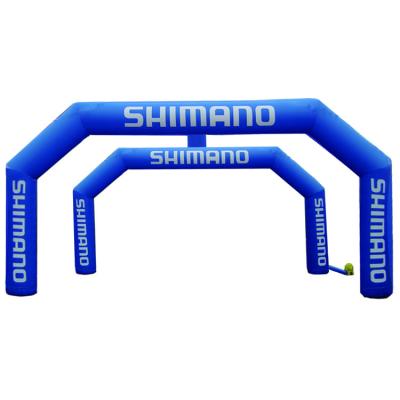 China customize size logo with CE approved blower high quality oxford inflatable arch for sale