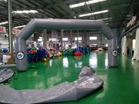 China customize size logo with CE approved blower high quality oxford inflatable arch for sale