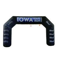 China 420D Oxford cloth customize logo size Commercial Advertising inflatable arch for sale