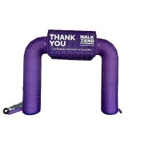China Customized Inflatable Finish Arch LED Inflatable Arch For Decoration for sale