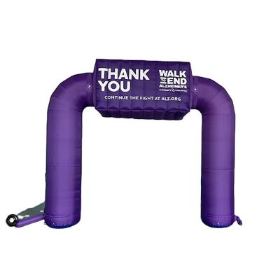 China Customized Inflatable Finish Arch LED Inflatable Arch For Decoration for sale
