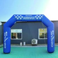 China Oxford Cloth Giant Entrance Inflatable Arch Advertising Events With Led Light for sale