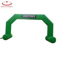 China Outdoor Event Inflatable Finish Arch Waterproof With Custom Printing for sale