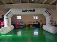 China Outdoor Event Inflatable Finish Arch Waterproof With Custom Printing for sale