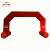China Outdoor Event Inflatable Finish Arch Waterproof With Custom Printing for sale