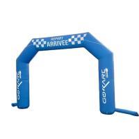 China Entrance Door Inflatable Finish Arch CE Certificate With LED Light for sale