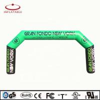 China Oxford Inflatable Finish Arch Waterproof inflatable rainbow arch for sale