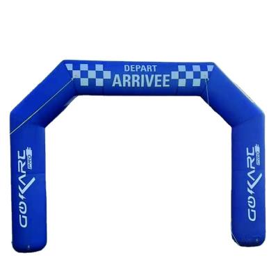 China Custom Printing Inflatable Finish Arch Outdoor Inflatable Entrance Arch for sale