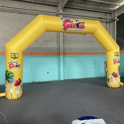 China Sports Race Custom Inflatable Finish Line  For Competition Amusement for sale