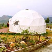 China hot sale PVC fabric transparent wedding party camping geodesic dome tent house for sale