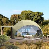 China luxury white outdoor waterproof camping hotel safari dome tent for resort for sale
