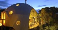 China New Design 4 to 10 people 850g PVC Fabric Glamping Dome Room Luxury Tents for sale