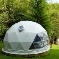 China Luxury Igloo glamping resort geodesic dome tent for sale