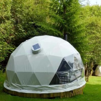 China Luxury Igloo glamping resort geodesic dome tent for sale