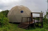 China Windsurfing outdoor Eco-Living hexa 20M big Portable geo Domes house tent for sale