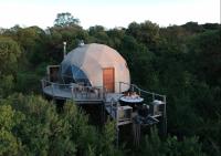 China Steel Frame Transparent pvc Geodesic Garden house dome igloo tent for sale