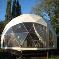 China larger image Add to Compare  Share luxury 6m pvc winter snow heated camping half dome tent for desert for sale