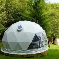 China larger image Add to Compare  Share luxury 6m pvc winter snow heated camping half dome tent for desert for sale