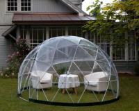 China larger image Add to Compare  Share luxury 6m pvc winter snow heated camping half dome tent for desert for sale