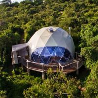 China Garden Camping Dome Tent Hotel Outdoor 4 Meters Customized Color for sale