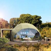 China Garden Camping Dome Tent Hotel Outdoor 4 Meters Customized Color for sale
