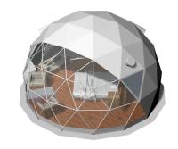 China Transparent Inflatable Dome Tent Winter Geodesic Family Camping Tents for sale