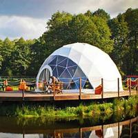 China Large Luxury Clear Inflatable Dome Tent Party Desert Camping for sale