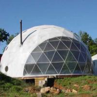 China 9m Geodesic Dome Camping Tent Luxury PVDF Gabric Outdoor PVC for sale