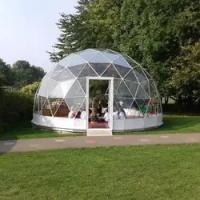 China Glamping Inflatable Dome Tent Resort Earth OEM Hotel Tent House for sale