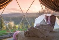 China Waterproof Outdoor 5m Geodesic Dome Garden Geodesic Four Season Tent for sale