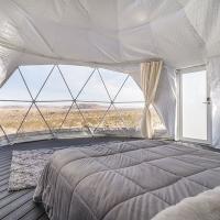 China Prefab Inflatable Dome Tent Hotel Decoration Transparent Geodesic for sale