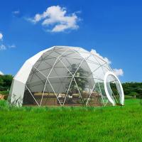 China Size 10m Inflatable Dome Tent Blow Up Igloo Tent Glamping Luxury Design for sale