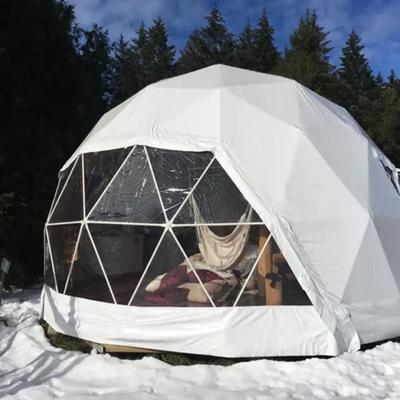 China Hotel Decoration Inflatable Round Dome Tent Prefab Geodesic for sale