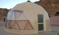 China Hotel Decoration Inflatable Round Dome Tent Prefab Geodesic for sale
