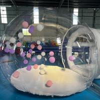 China Hotel Outdoor Party Kids Inflatable Bubble House Tent Lodge For Party Event for sale