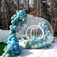 China Hotel Outdoor Party Kids Inflatable Bubble House Tent Lodge For Party Event for sale