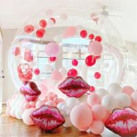 China Kids Party Bubble Igloo Tent Fun Outdoor Inflatable Crystal for sale