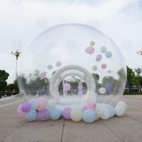 China Kids Party Bubble Igloo Tent Fun Outdoor Inflatable Crystal for sale
