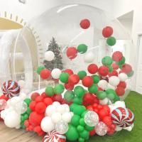 China Fun House Giant Clear Inflatable Bubble Tent Crystal Igloo Dome Transparent for sale