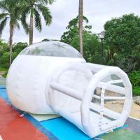 China Fun House Giant Clear Inflatable Bubble Tent Crystal Igloo Dome Transparent for sale