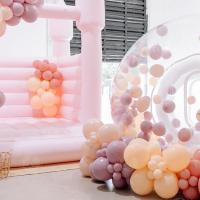 China Fun House Giant Clear Inflatable Bubble Tent Crystal Igloo Dome Transparent for sale