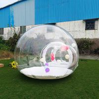 China Playground Picnic Kids Party Giant Clear Camping Tent Igloo Outdoor Tunnel PVC for sale