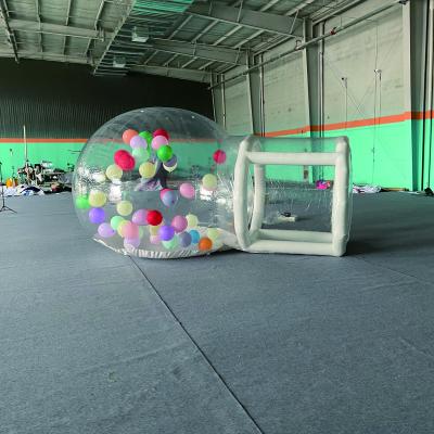 China Rental Clear Bubble Dome Tent Outdoor Party Inflatable Transparent Igloo Tent for sale