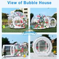 China Outdoor Giant Inflatable Bubble House Crystal Dome Party Balloon House for sale