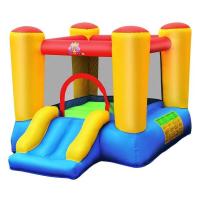 China Custom Jumping Bounce House Inflatable White Bouncy Castle For Kids for sale